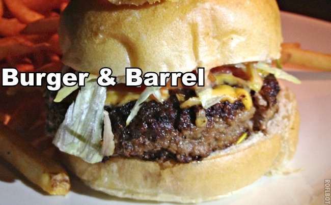 Burger & Barrel - Burger Weekly
